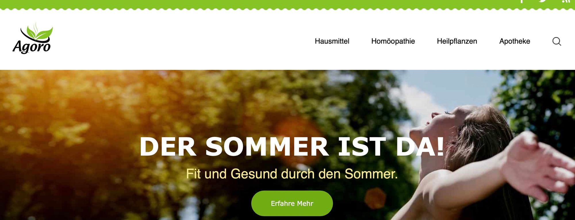 Das Agoro Gesundheitsportal